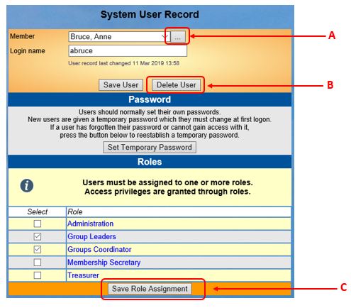 8.2 System Users – u3a Beacon