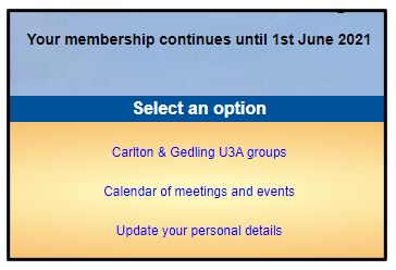 10.2.1 Online Renewals – u3a Beacon