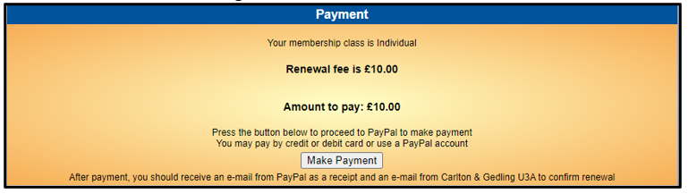 10.2.1 Online Renewals – u3a Beacon