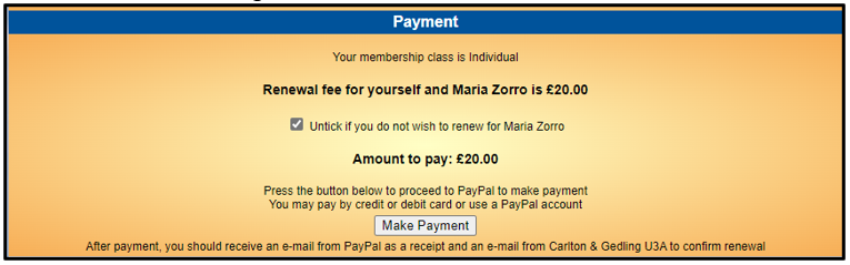 10.2.1 Online Renewals – u3a Beacon